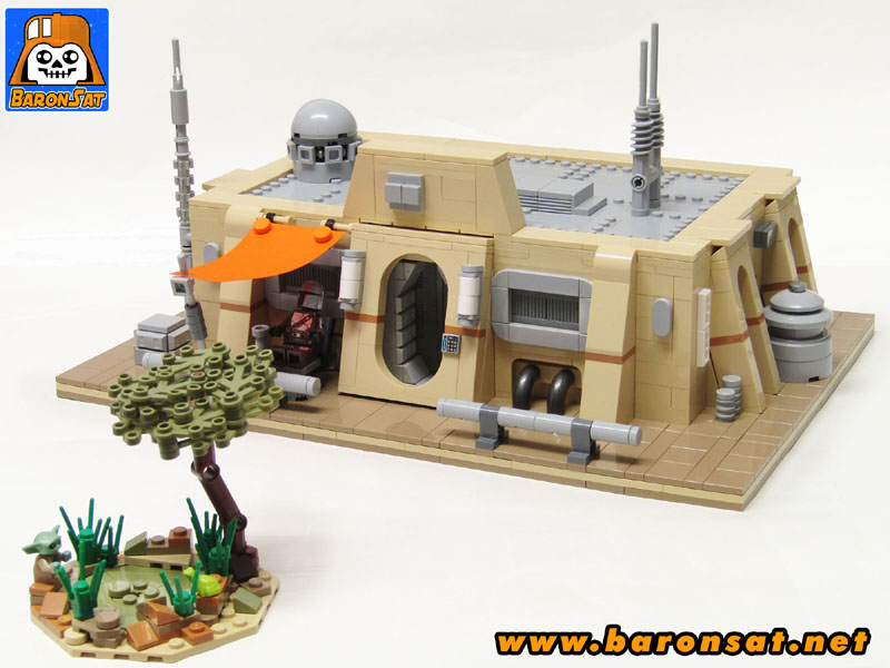 Mandalorian Cabin Lego moc custom model kit